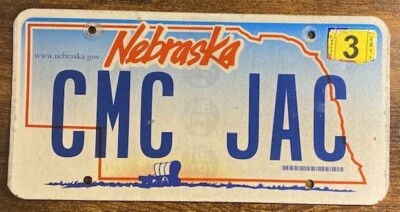 CMC JAC Vanity License Plate Jack Plate | eBay