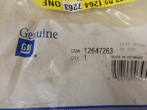 Genuine OEM GM ACDelco 12647263 Engine Intake Manifold Gasket Set Free ...