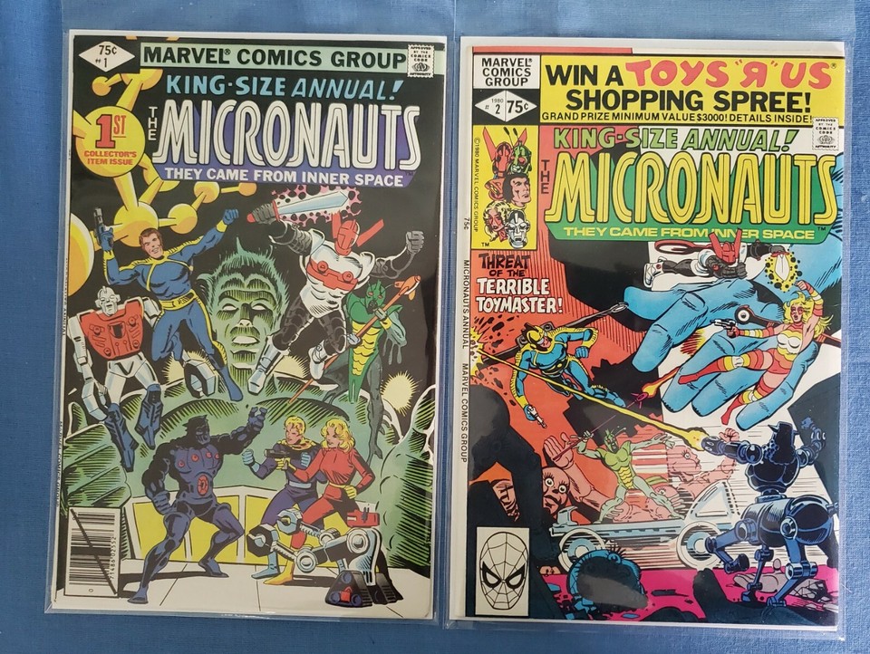 Marvel The Micronauts various issues plus Annual 1 and 2 - Good condition | eBay