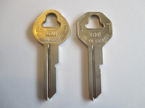 GM KEY BLANKS 38-66 BUICK PONTIAC OLDSMOBILE CADILLAC 61 62 63 64 65 ...