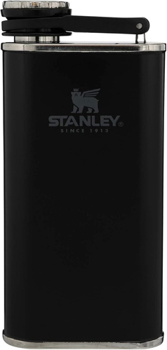 Stanley Classic Flask 8Oz with Never-Lose Cap, Wide Mouth Stainless ...