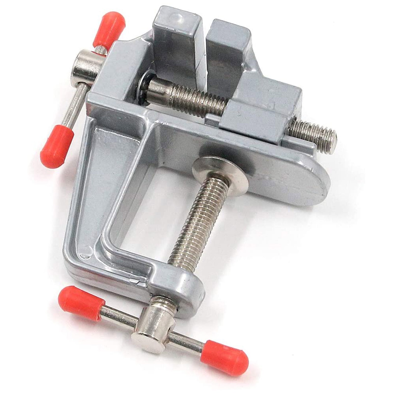 3.5" Miniature Vise Small Jewelers Hobby Clamp On Table Bench Tool Vice ...