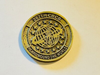 Challenge Coin - US Military - 267th Combat Communications Squadron | eBay