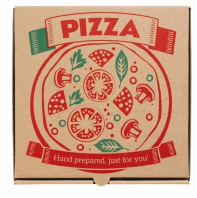 Plain Pizza Boxes, Takeaway Pizza Box, Strong Quality Postal Boxes 7 ...