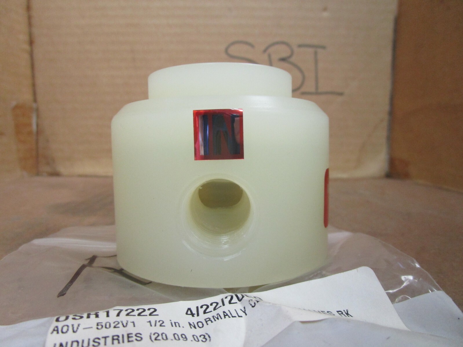RK Industries Thermoplastic Air Valve AOV-502V1 RK-AOV New | eBay
