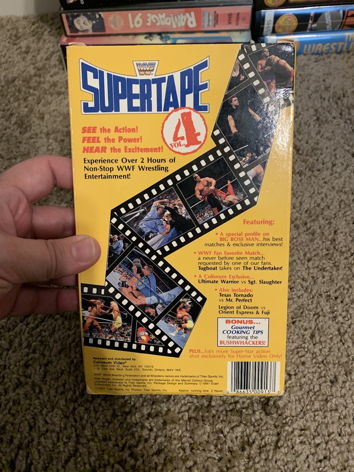 WWF: Supertape 4 VHS, Coliseum Video, WWE | eBay