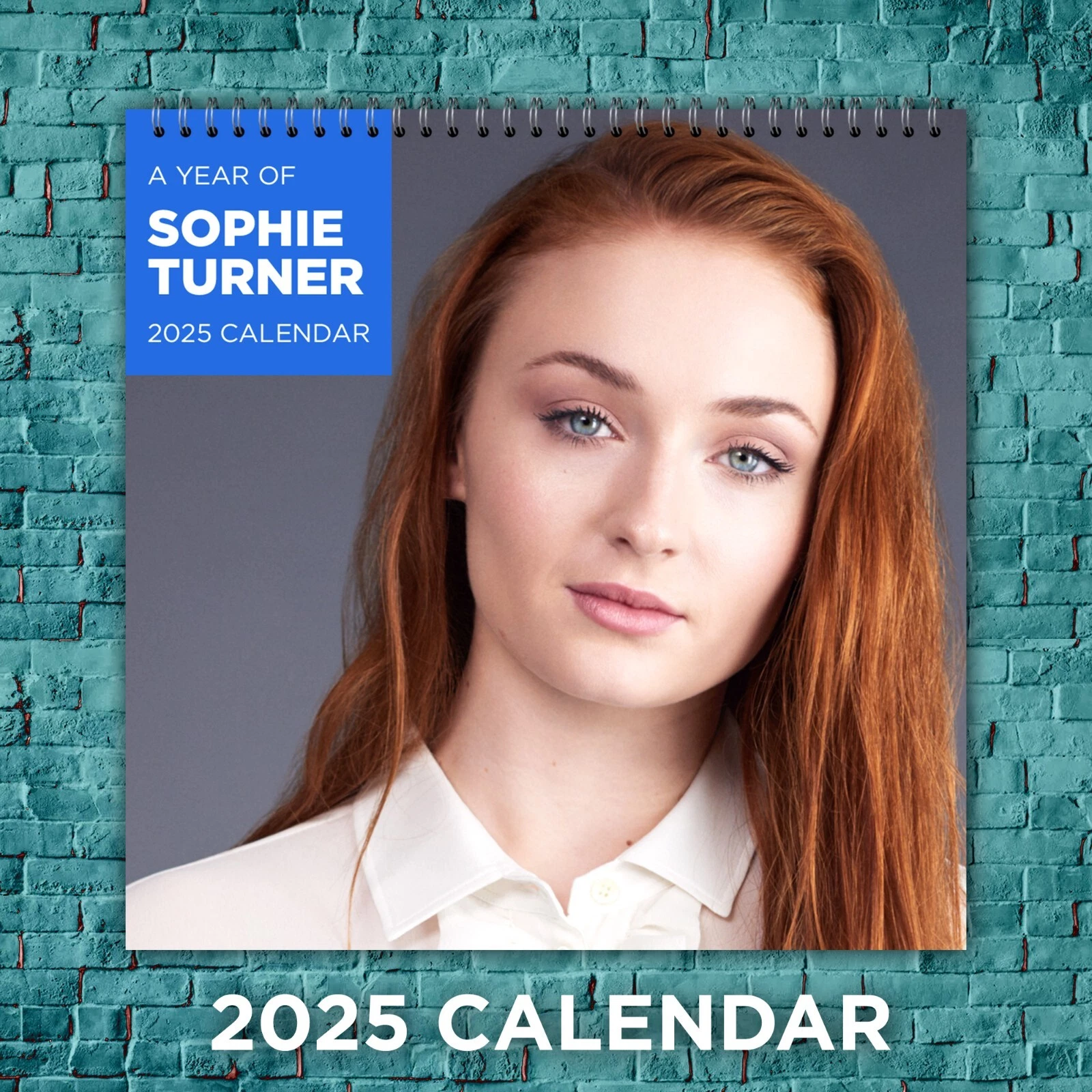Sophie Turner 2025 TV & Film Stars Calendar, 12-Month Actress Wall Calendar | ID 20232668 by ...