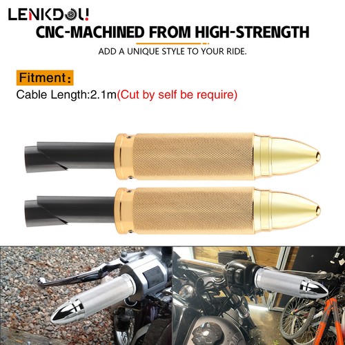 CNC Internal Throttle ASSEMBLY 1" 7/8" Motorcycle Grip For Harley ...