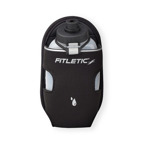 8-ounce Sport Water Bottle with Holster Attachable to Belts. No-Bite ...