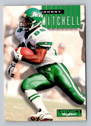 1994 SkyBox Impact #199 Johnny Mitchell New York Jets Football Card | eBay