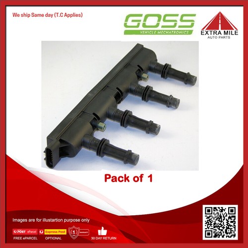 Goss Ignition Coil For Opel Astra J 1.4L A14NET MPFI 4cyl DOHC | eBay