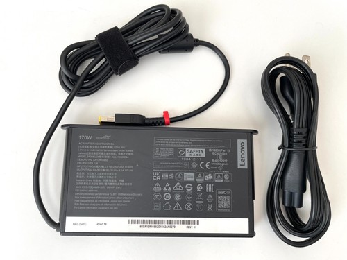 Genuine OEM Slim 170W Charger AC Power Adapter For Lenovo ThinkPad P51 ...
