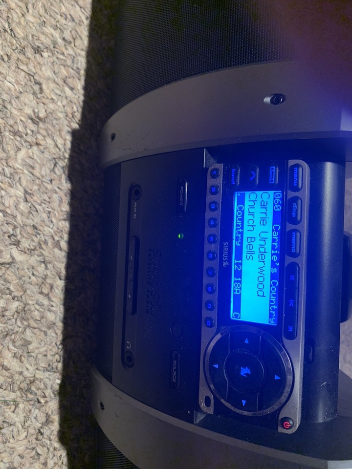 Sirius SubX1 Boombox receiver Antenna power remote Lifetime ...