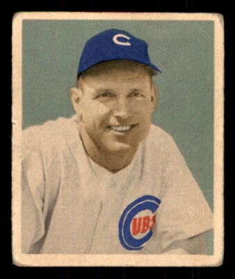 1949 Bowman Baseball #76 Bill Nicholson GD | eBay