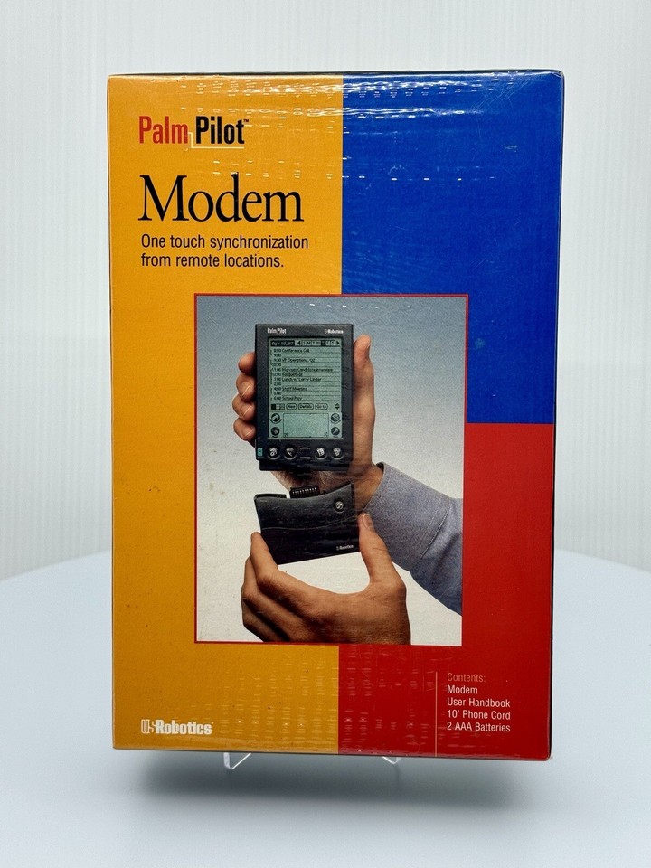1997 Palm Pilot Professional PDA & Modem x US Robotics **BRAND NEW** | eBay