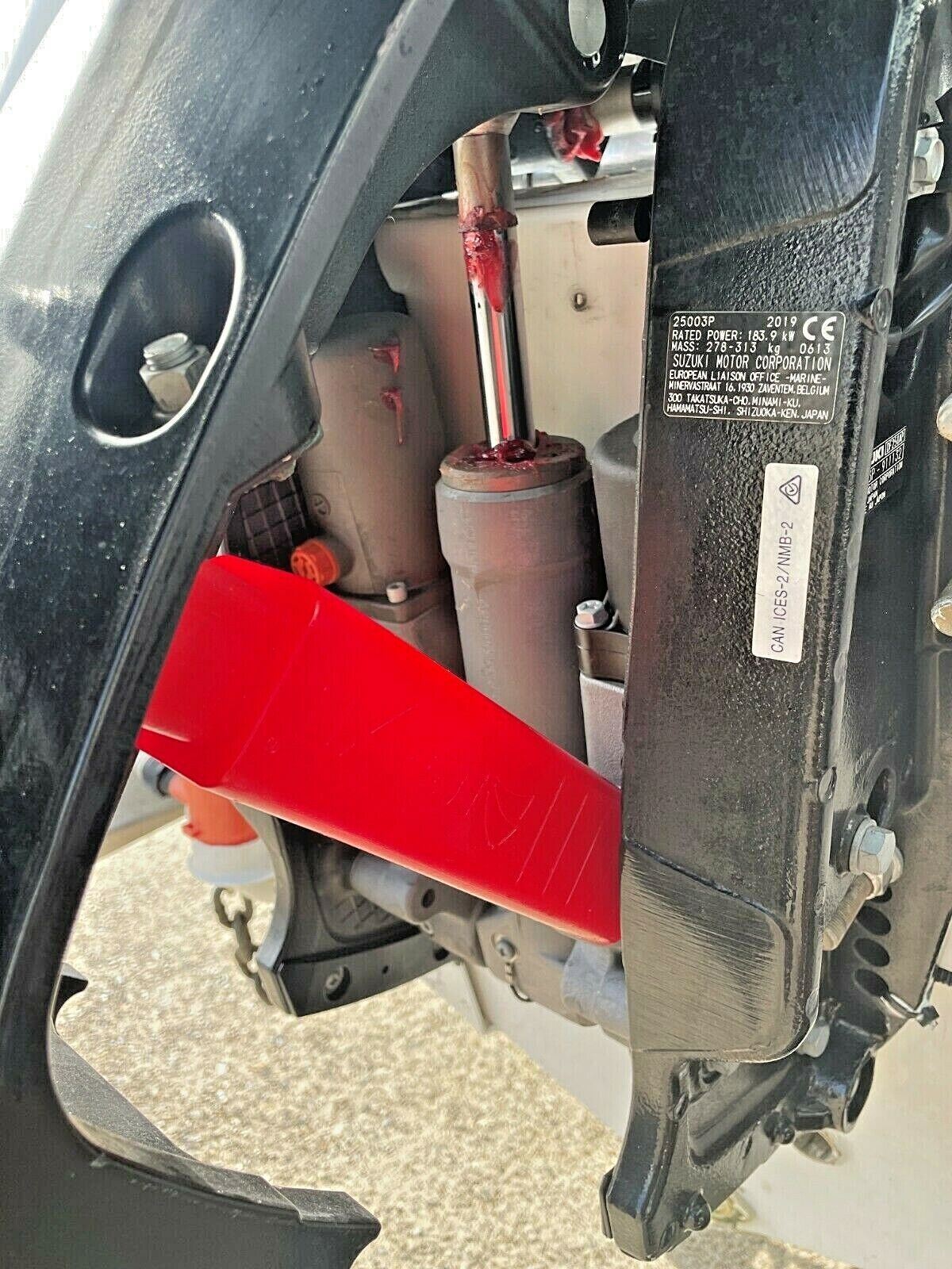 Relaxn High Horsepower Outboard Tilt/Trim Motor Support | eBay Australia