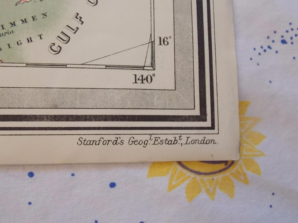 1920's-1930's Java-China Japan Line Wall Map Routes Ports Hong Kong ...