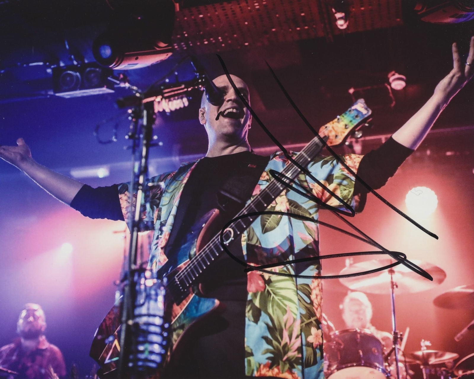 DEVIN TOWNSEND SIGNED 8X10 PHOTO 9 | eBay