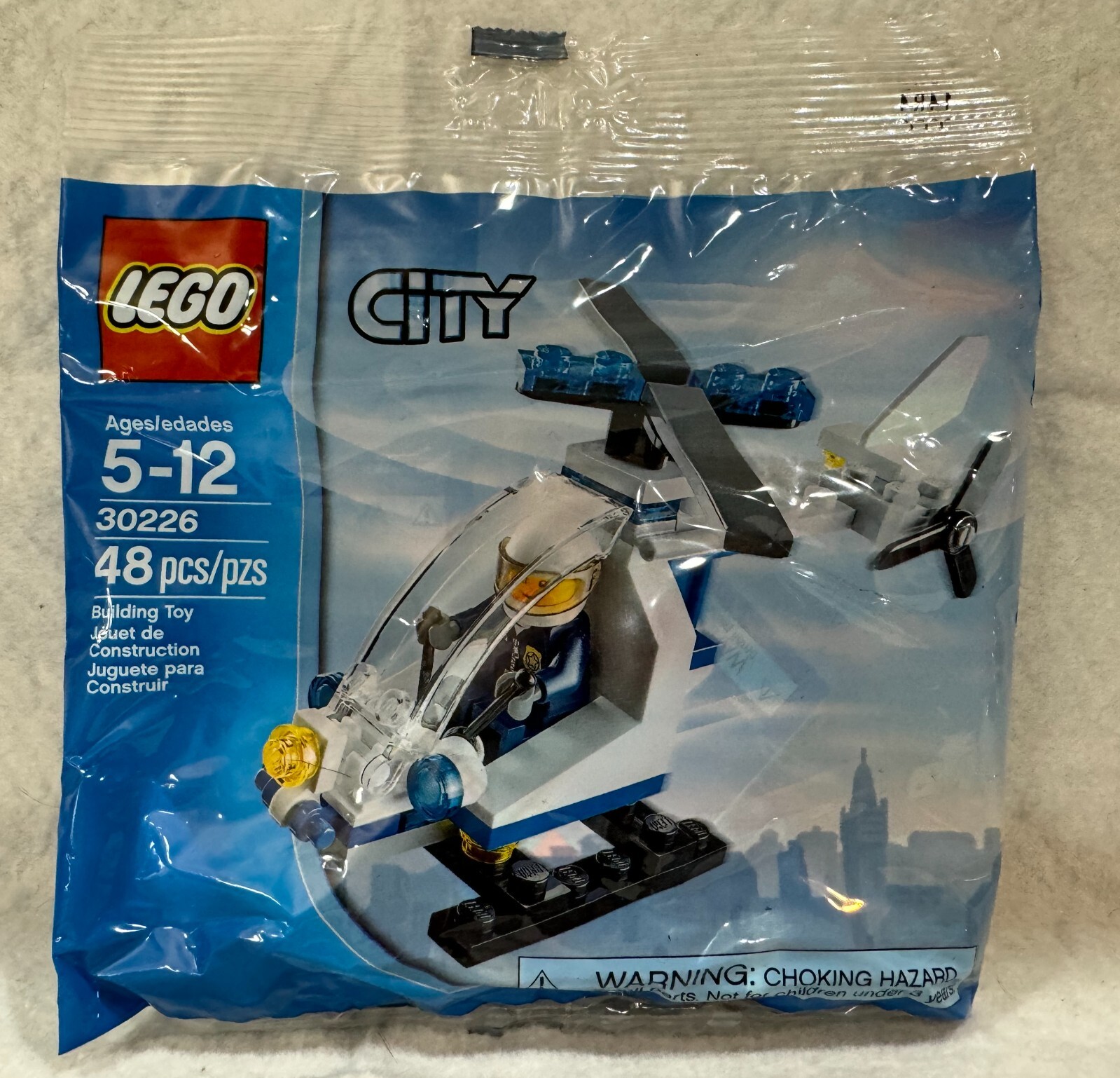 Lego 30226 City Police Helicopter with Mini Figure New Factory Sealed ...