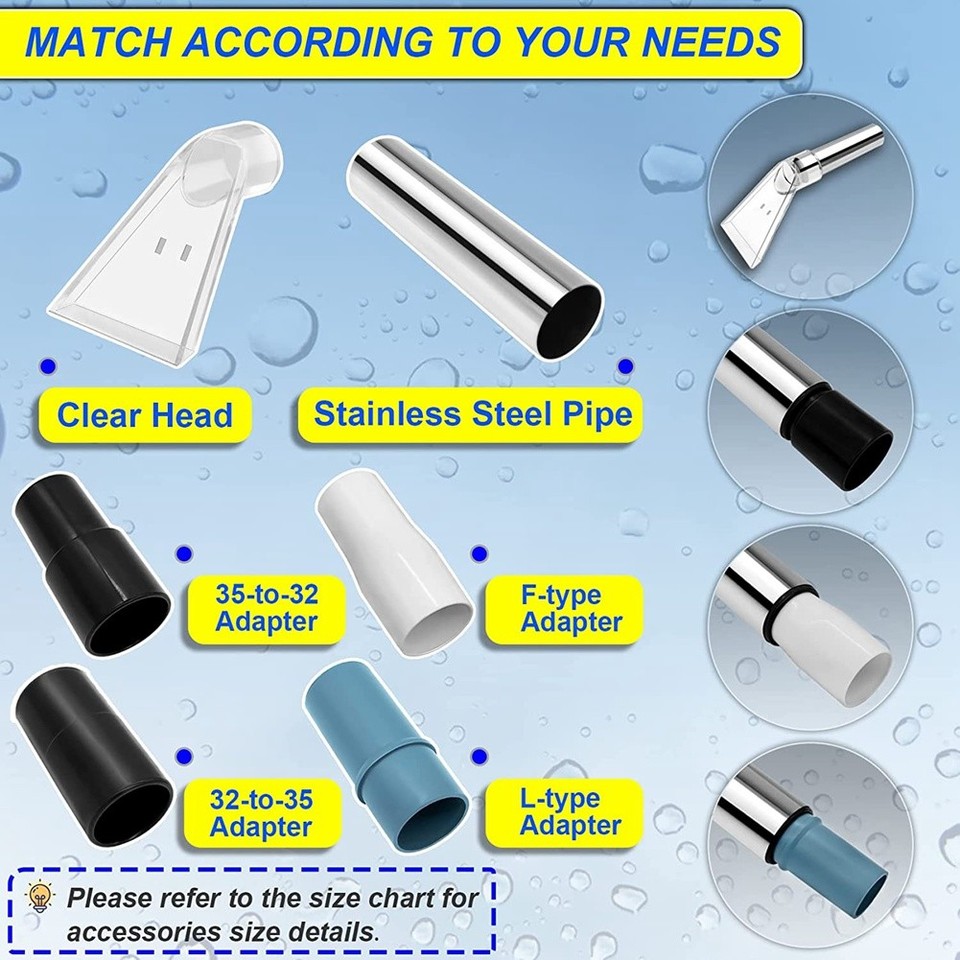 Extractor Hand Wand with Clear Head for Upholstery & Carpet Cleaning ...