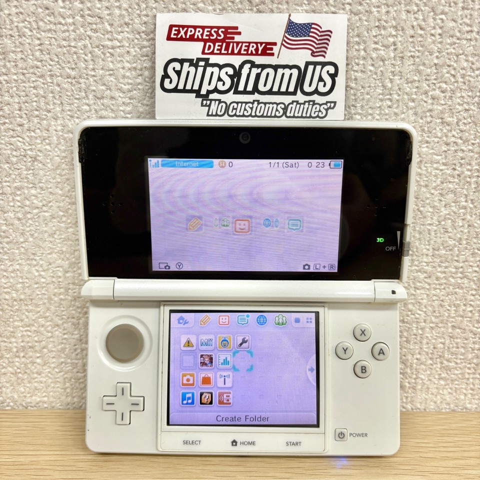 Nintendo 3DS / 3DS XL LL Region Free Console Used RANK A/B U.S Shipping ...