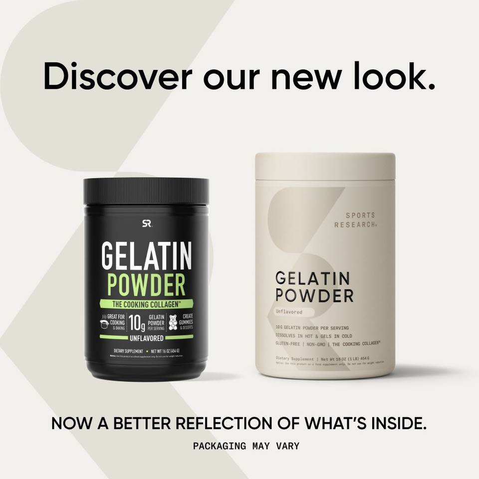 Keto Friendly Gelatin Collagen Cooking Powder - Sourced from Pasture ...