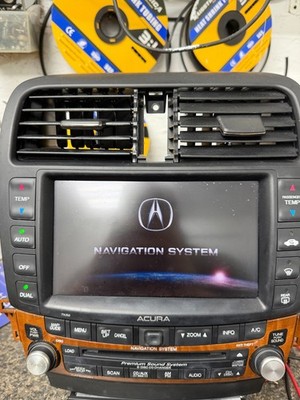 TESTED 06-08 Acura TSX Navigation CD Player Screen Radio Climate ...