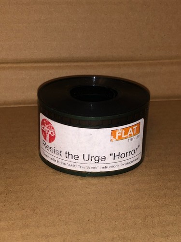 AMC THEATER 'Resist the Urge' HORROR Flat Movie Film Trailer Reel (A5 ...