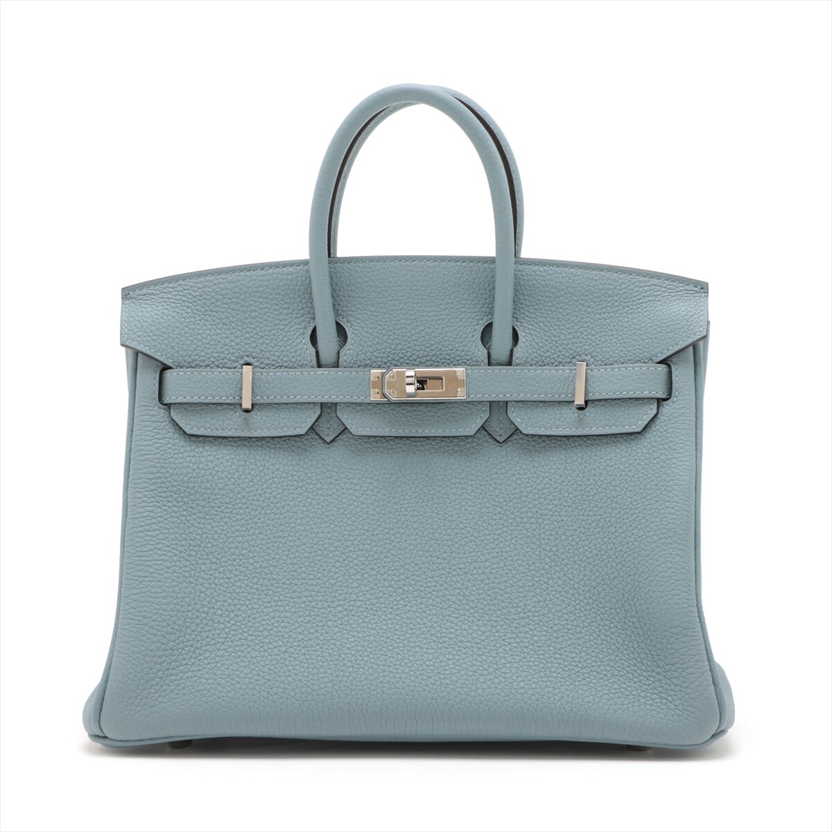 Hermès Birkin Verso 25 Togo Blue Run x Beige DuWeimar… - Gem