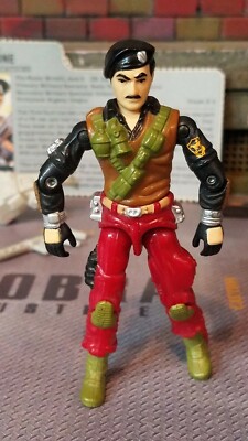 GI JOE ~ 1986 DIAL TONE MISSION BRAZIL ~ HIGH GRADE & UNCRACKED ~100% ...