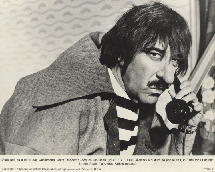 Peter Sellers Pink Panther Disguise