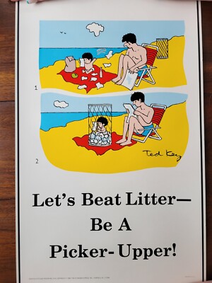 1985 Positive Attitude Poster #519 - Economics Press - Ted Key -Lets ...