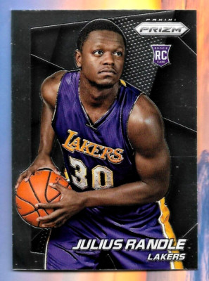 JULIUS RANDLE 2014-15 PANINI PRIZM ROOKIE RC CARD #257 NBA KNICKS STAR ...