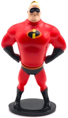 MR INCREDIBLE Disney INCREDIBLES Bob Parr PVC TOY Playset Figure 3 1/4 ...