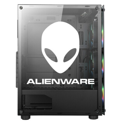Alienware Gaming Desktop Laptop Wall Window Door Vinyl Sticker Decal ...