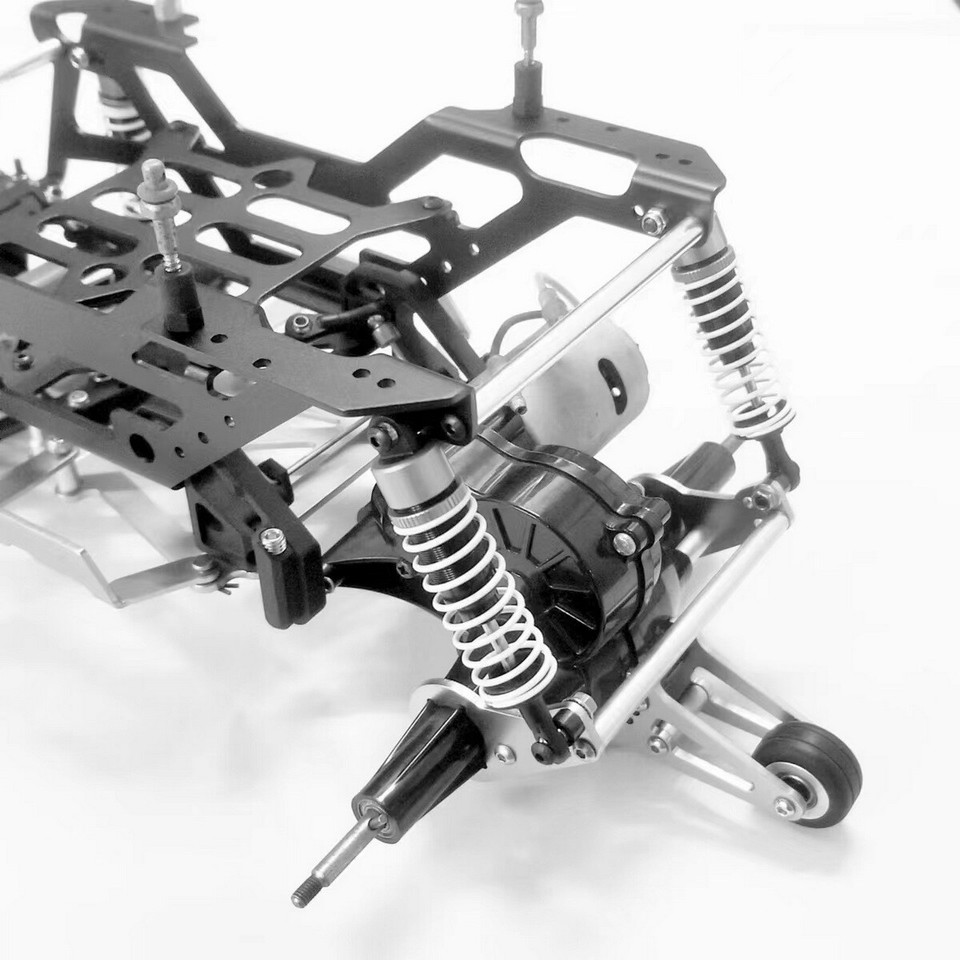 Aluminum Chassis for TAMIYA 1/10 Grasshopper/DT-04/SRB/ORV/CW-01/WILD ...