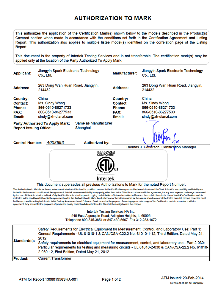 NEW Split-Core Current Transformer CT for EKM power meter SCT-2000 800A ...