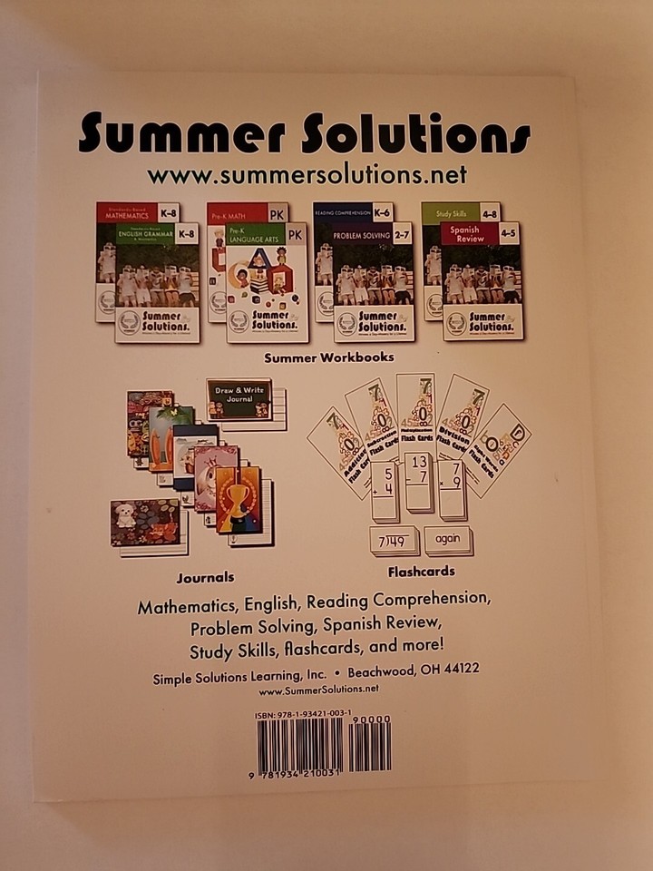 Summer Solutions English Grammar and Writing Mechanics, Level 2 by ...
