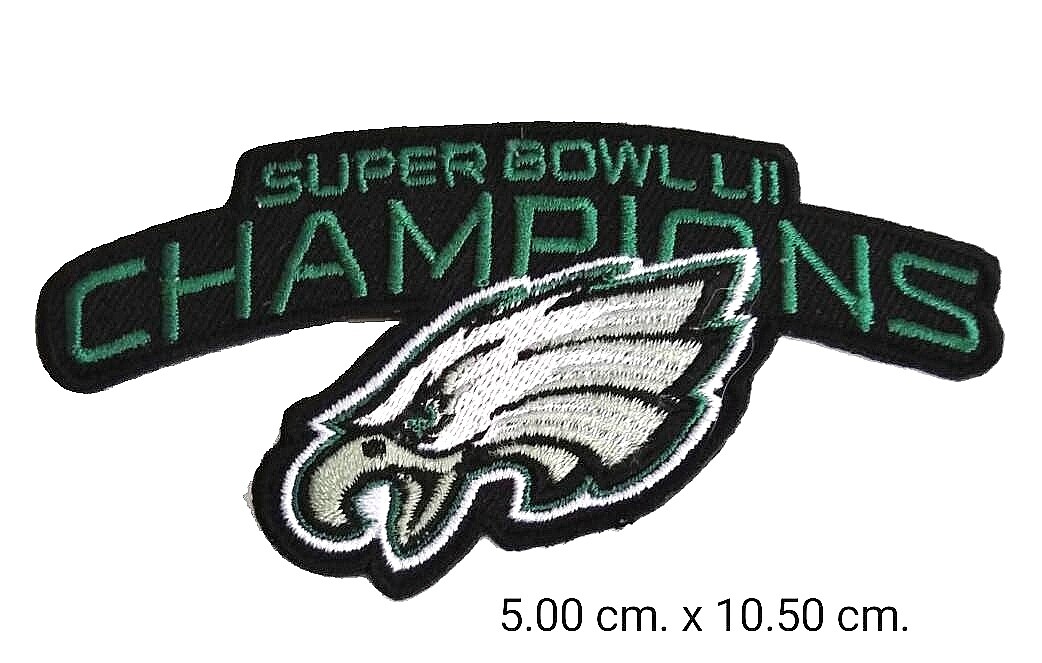 NFL Philadelphia Eagles Champions logo for patch iron, sewing on ...