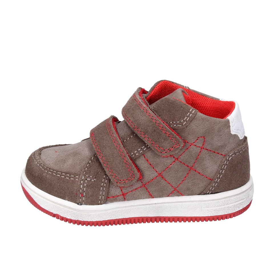 Baby Shoes DIDI BLU 22 Eu Sneakers Brown Suede Beige Leather Since ...