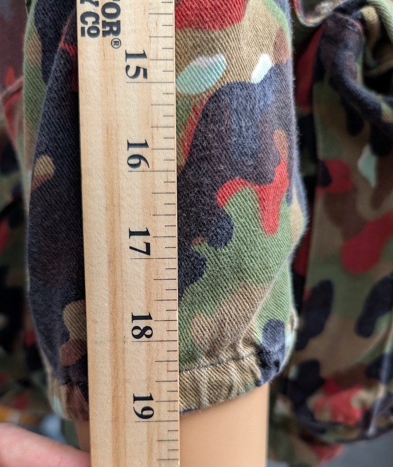 Vintage Swiss Army M70 Alpenflage Jacket - Medium Short | eBay