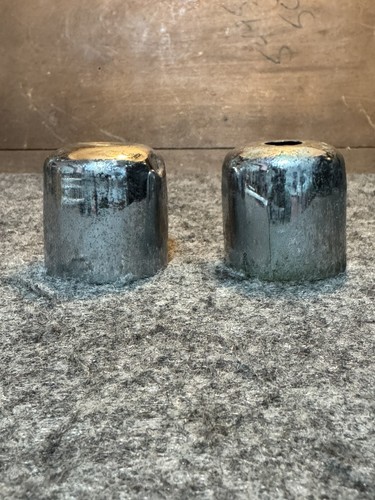 VINTAGE HARLEY KNUCKLEHEAD PANHEAD FLATHEAD SPRINGER TOP NUT COVERS | eBay