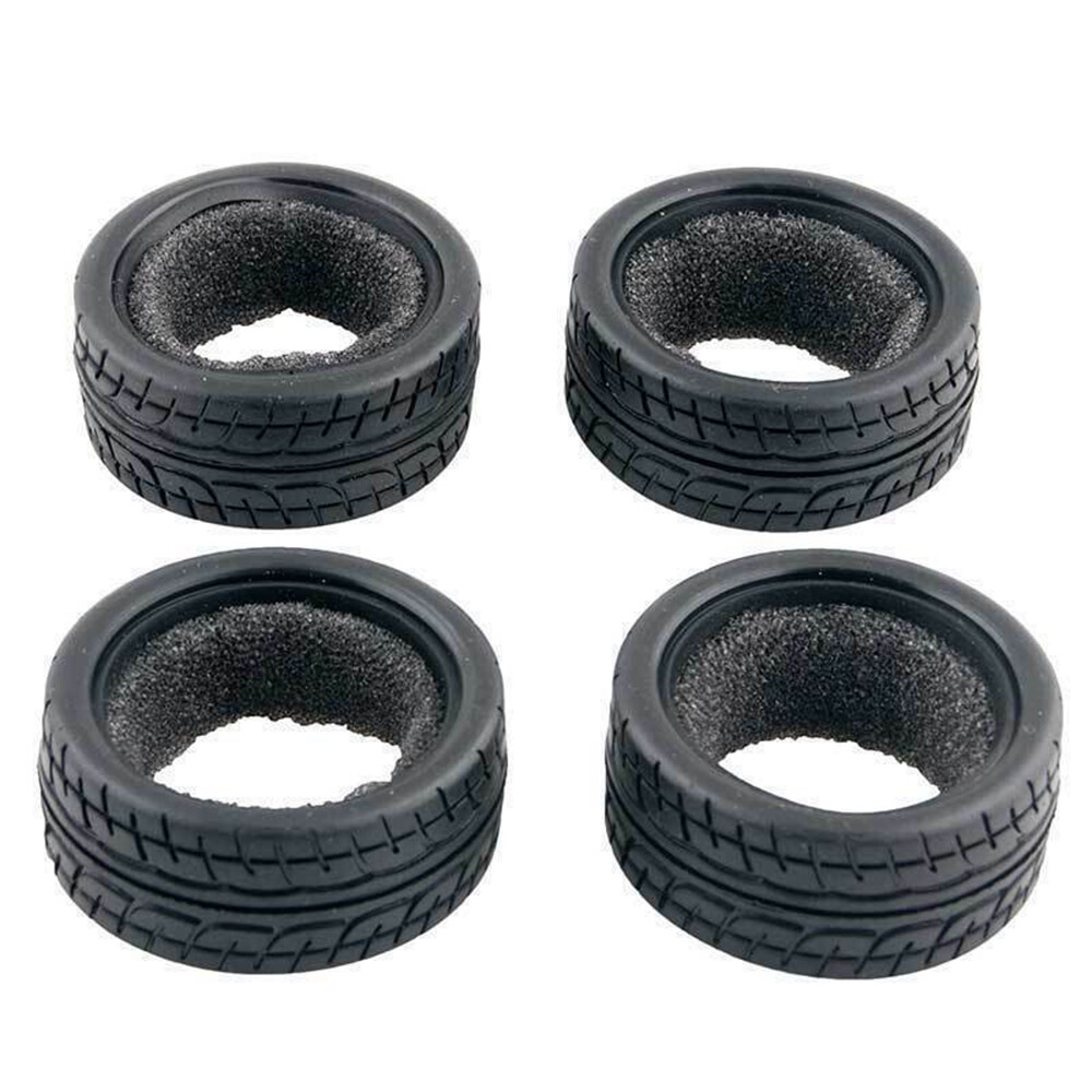 RC Rubber Tires for Tamiya TT-01/TT02/TT-01E/TL01/TA06 1/10 On Road ...
