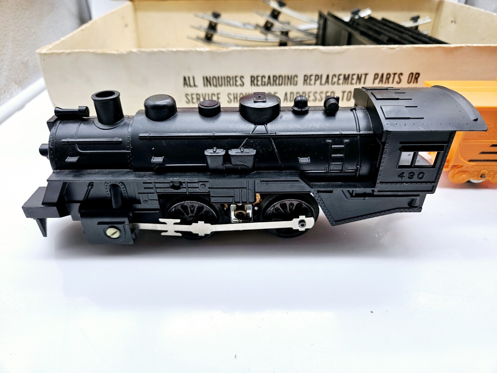 Vintage Marx Steam Type Electric Train Set 4950 with Tracks in OG Box ...