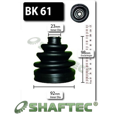 GENUINE SHAFTEC CV BOOT KIT FOR NISSAN ALMERA TINO NAVARA PATHFINDER ...