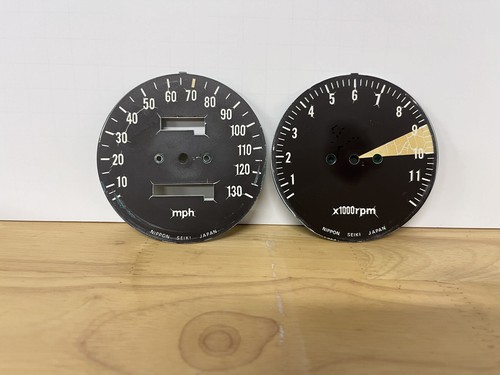 HONDA 1975 CB500T CB 500 1975 SPEEDOMETER SPEEDO TACHOMETER GAUGE FACE ...