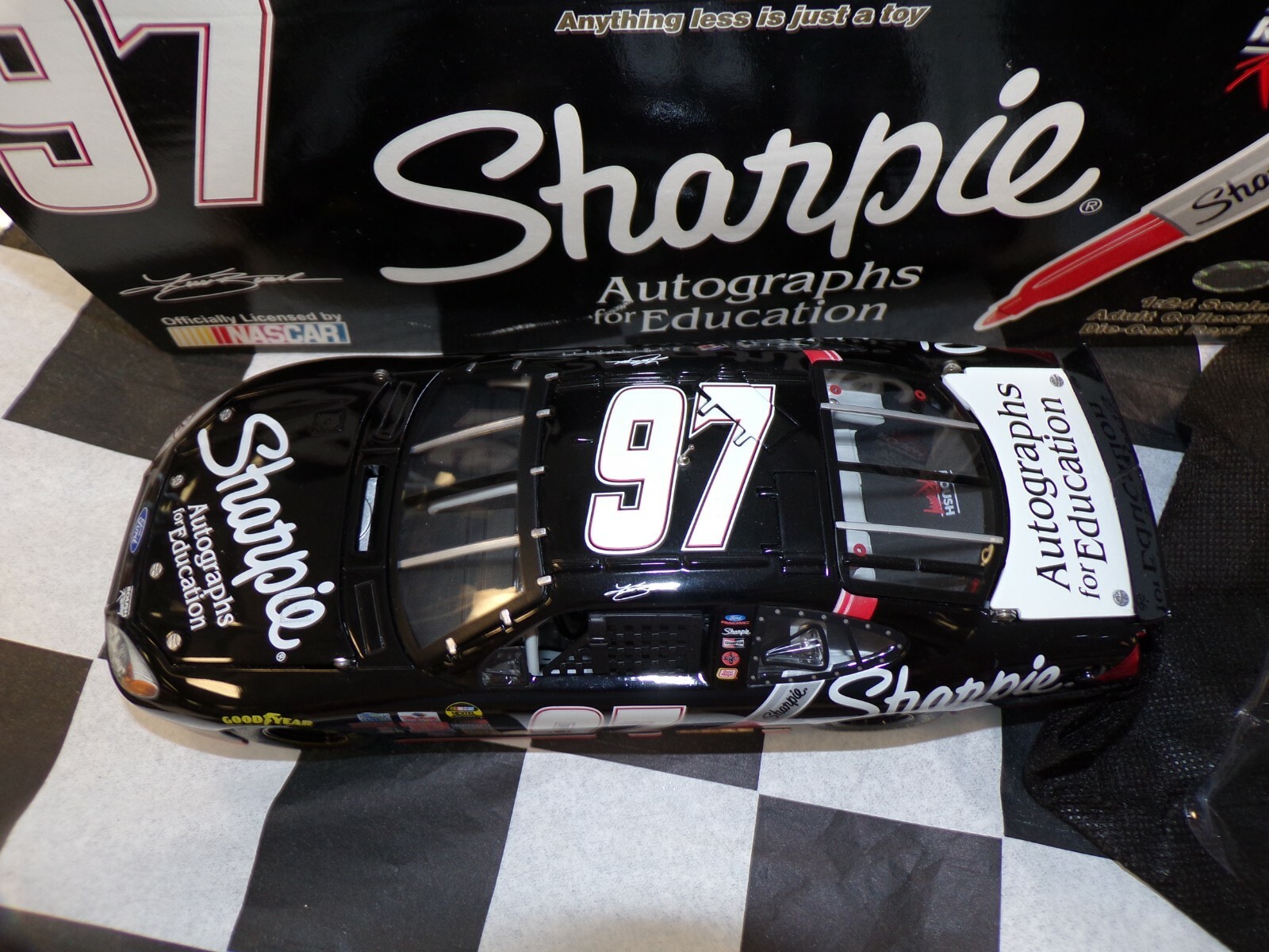 Kurt Busch #97 Sharpie Autograph 2005 Team Caliber 1:24 KB5-O2-97SA ...