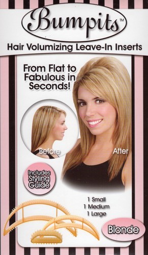 THREE Bumpits BI021712 Hair Volumizing Leave-In Inserts Blonde | eBay