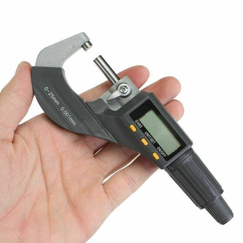 Electronic Digital Micrometer High-precision External Micrometer 0-25mm * 0.001 | eBay