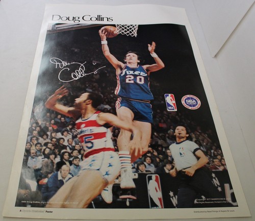 Doug Collins 1977 Sports Illustrated Poster Philadelphia 76ers | eBay